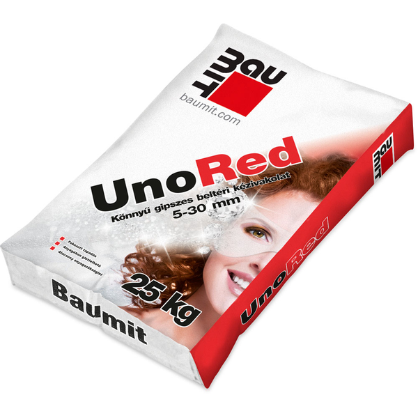 Baumit UnoRed gipszes beltéri kézi vakolat 25 kg - Anda Festékáruház ...