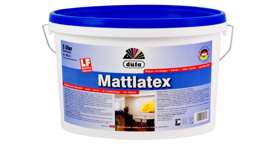 Düfa Mattlatex 2,5 L - Anda Festékáruház – Az ország legnagyobb ...