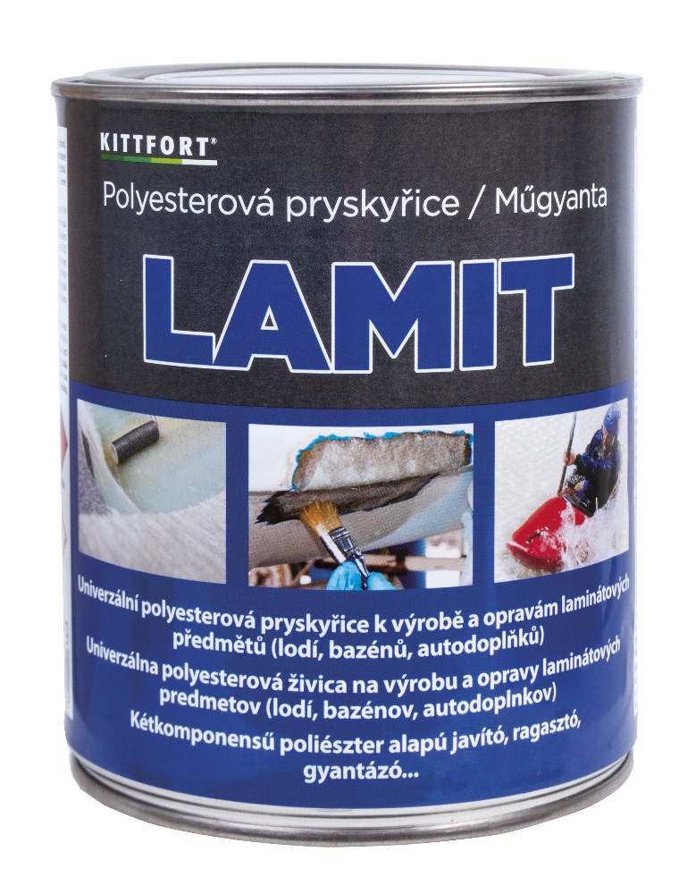 Kittfort Lamit 109 lamináló gyanta 750 gr - Anda Festékáruház – Az ...