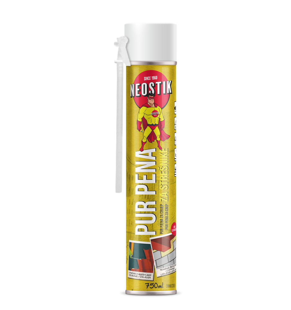 Neostik Pur-hab tetőcserép ragasztó pisztolyos (low expansion) 750 ml ...