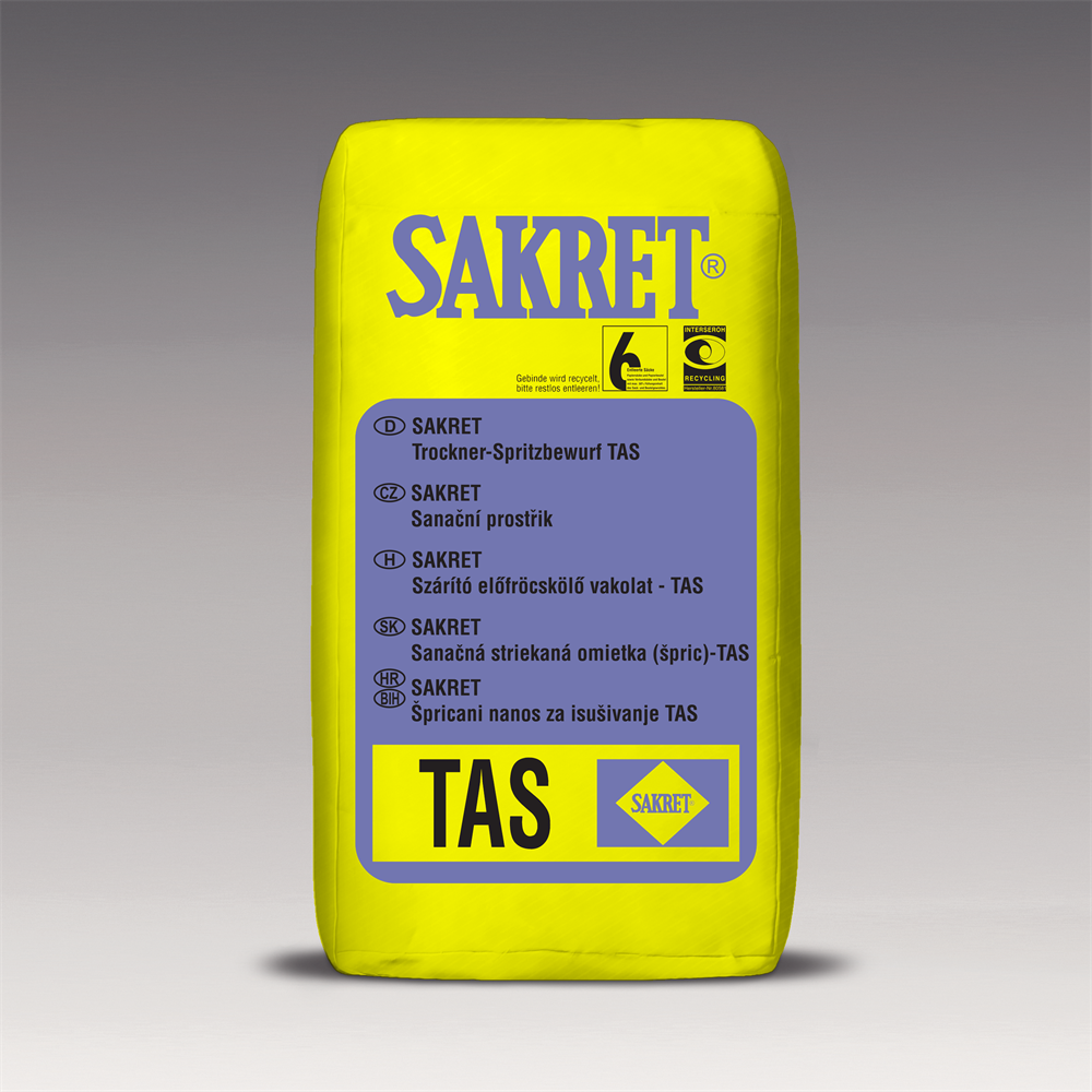 Sakret TAS szárító előfröcskölő vakolat 30 kg - Anda Festékáruház – Az ...