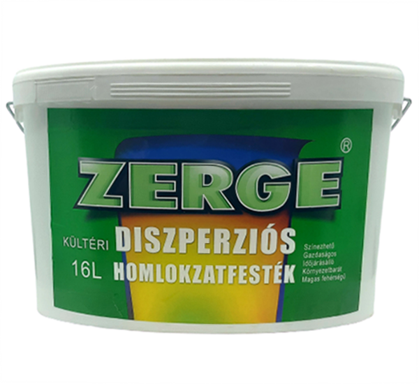 Zerge homlokzatfesték fehér 16 L - Anda Festékáruház – Az ország ...